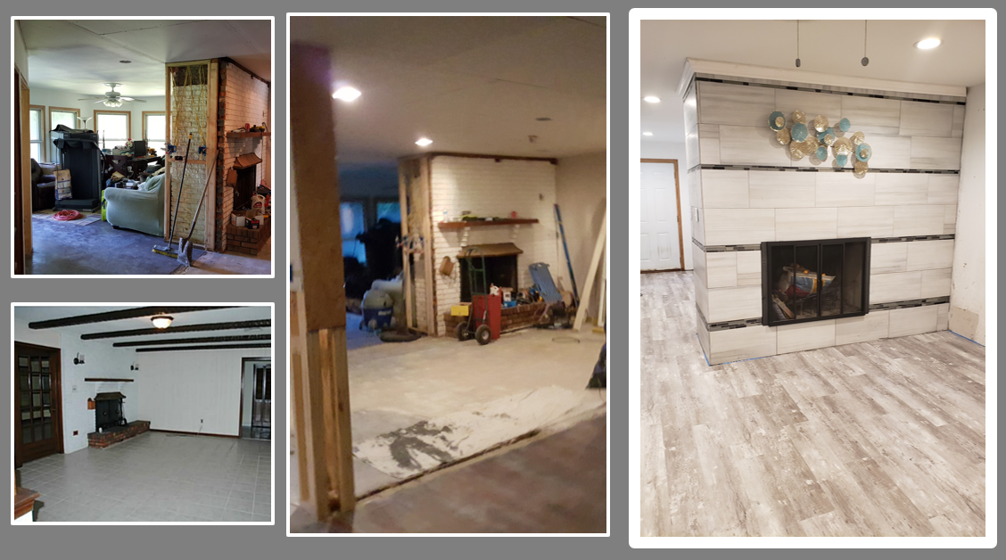 Fireplace Rebuild – SK Renovations